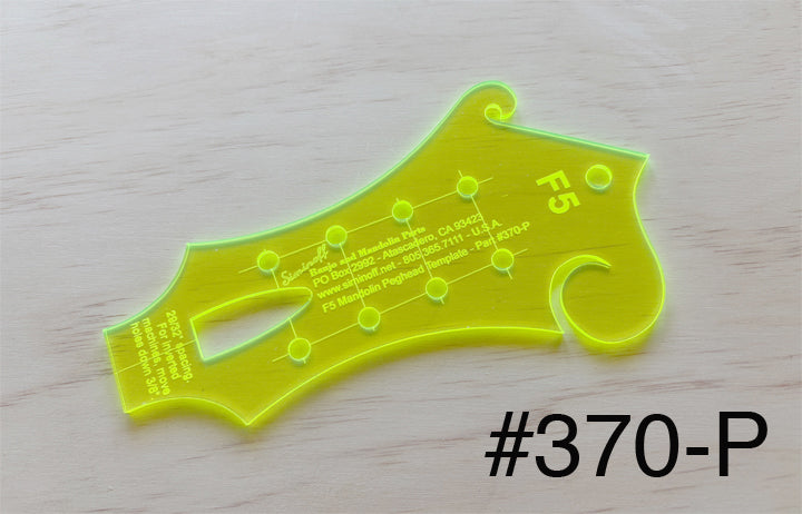 templates for making mandolins and mandolas, laser cut, acrylic ...