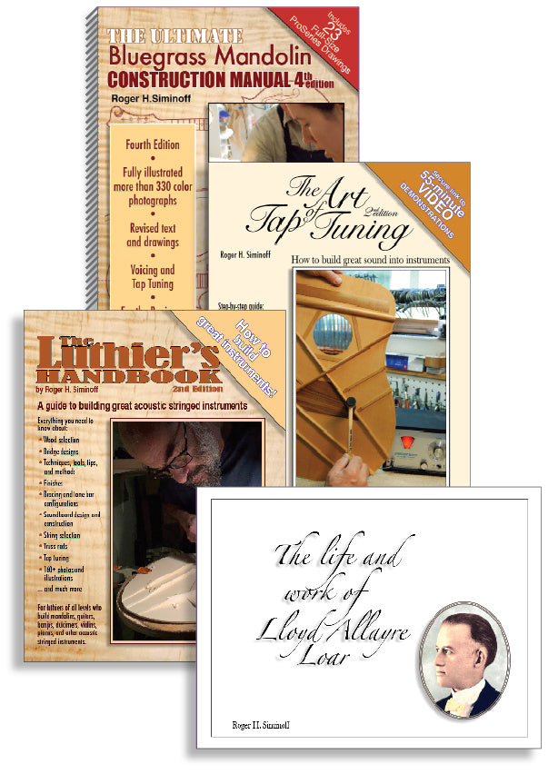 Musical instrument construction books by Roger Siminoff – Siminoff Books